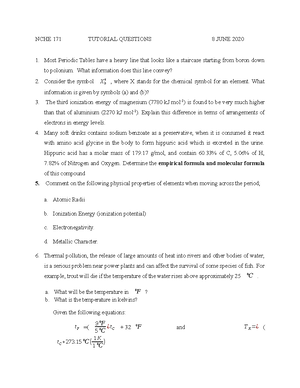 TUT1 Matter-measurement - TUTORIAL 1 INTRODUCTION This tutorial covers elementary topics in ...