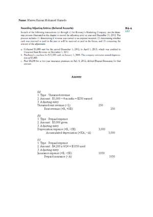 Financial Reporting Module 2 quiz - Financial Reporting – Module 2 Quiz ...