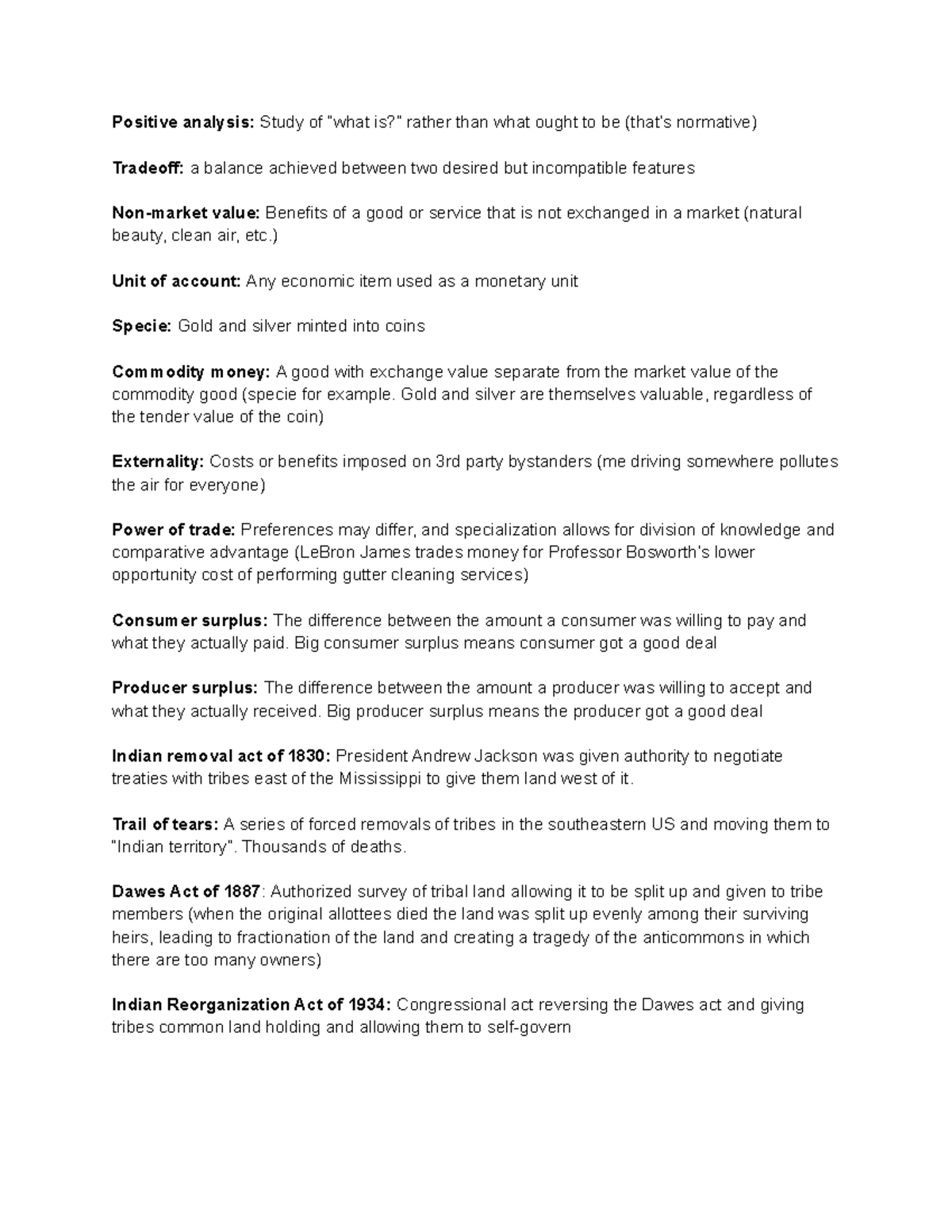 APEC 1600 Test 1 Notes - APEC 1600 test 1 review. - Positive analysis ...