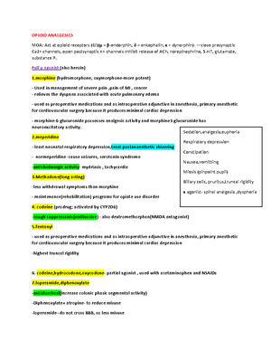 Anesthetics - pharmacology cns notes - Inhaled anesthetics MAC (minimum ...
