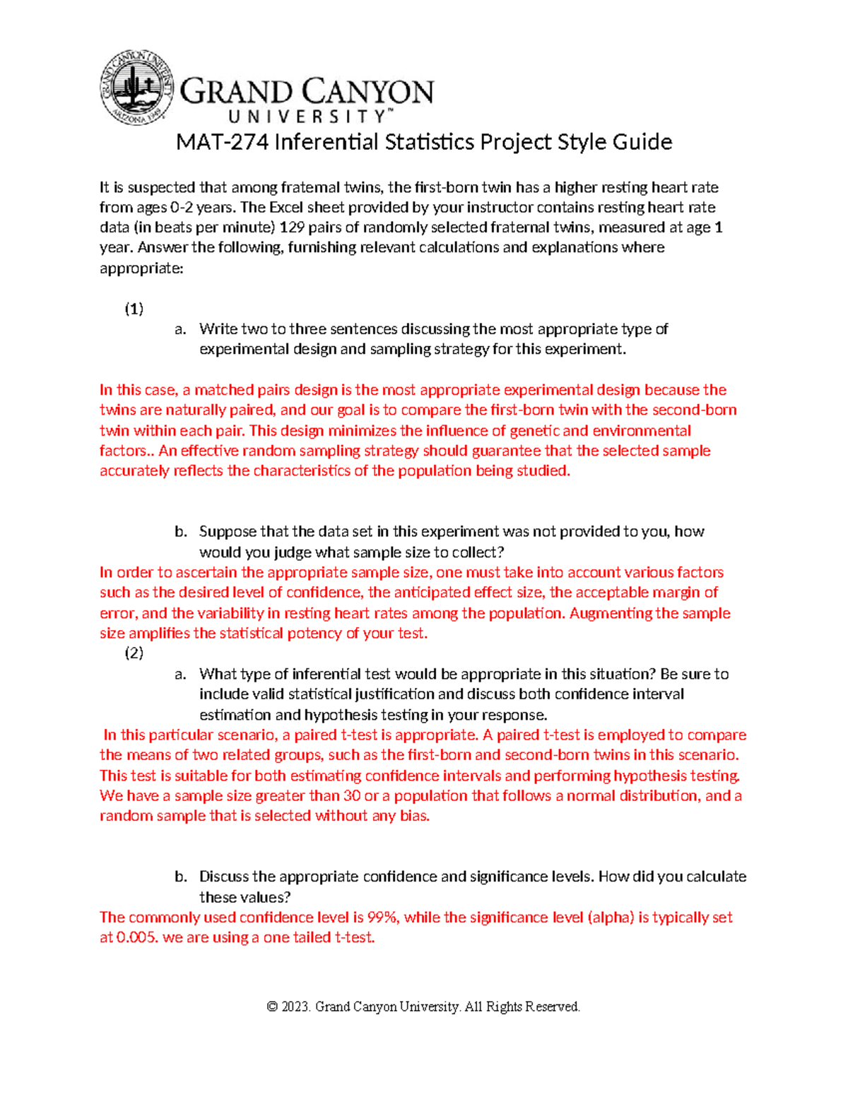 Backup of MAT-247 Project-Final - MAT-274 Inferential Statistics ...