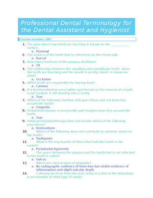 Chapter 3 - Chapter 3: the dental healthcare team Introduction A team ...