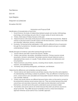 2-1 Bias Liberal Arts - 2-1 Short Answer-Bias Ashley Rawson IDS-100 ...