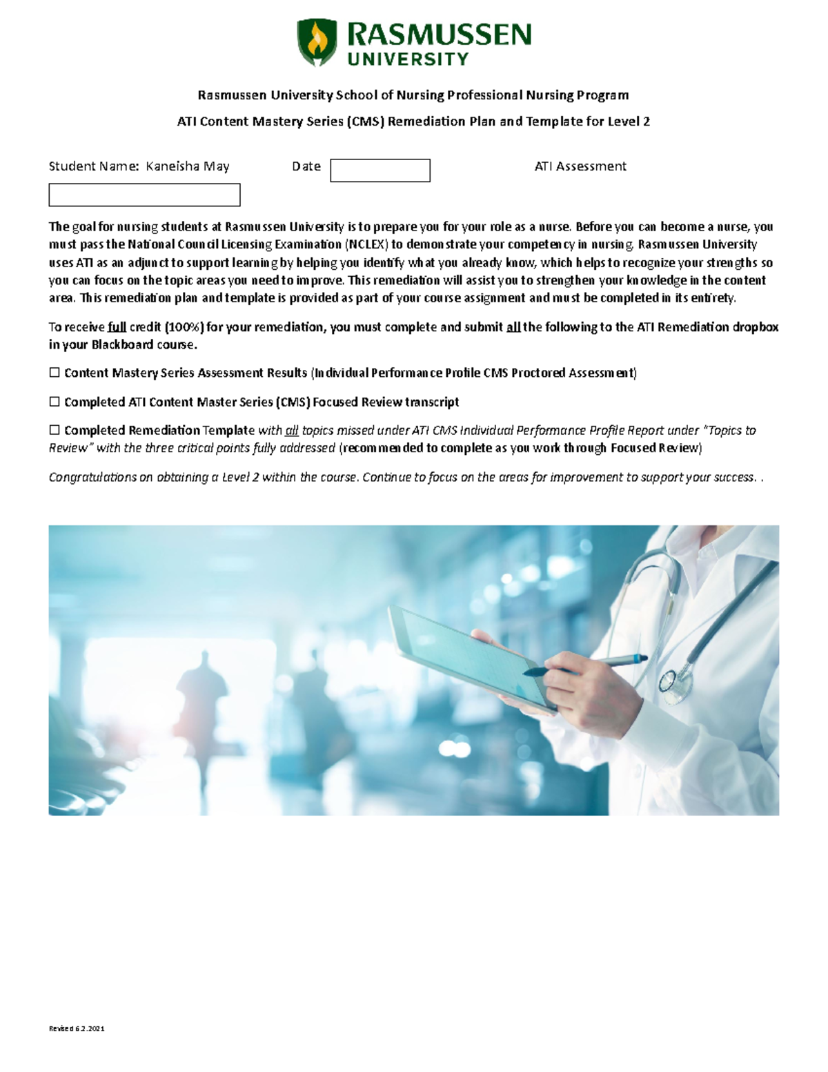 Kmay mod9pn2pharmrem 120321 - Rasmussen University School of Nursing ...