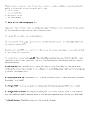 Mzmzmz - math - Multiply 2 and 3, 2×3 = 6 Add 6 and 1(numerator) = 6+1 ...