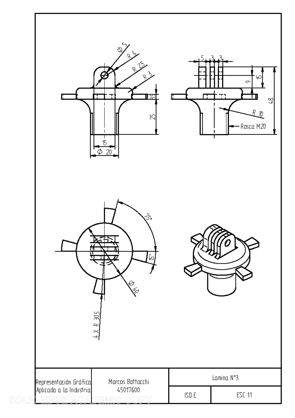 Lamina 3 planteada - erwq - English Literature - Representación Gráfica ...
