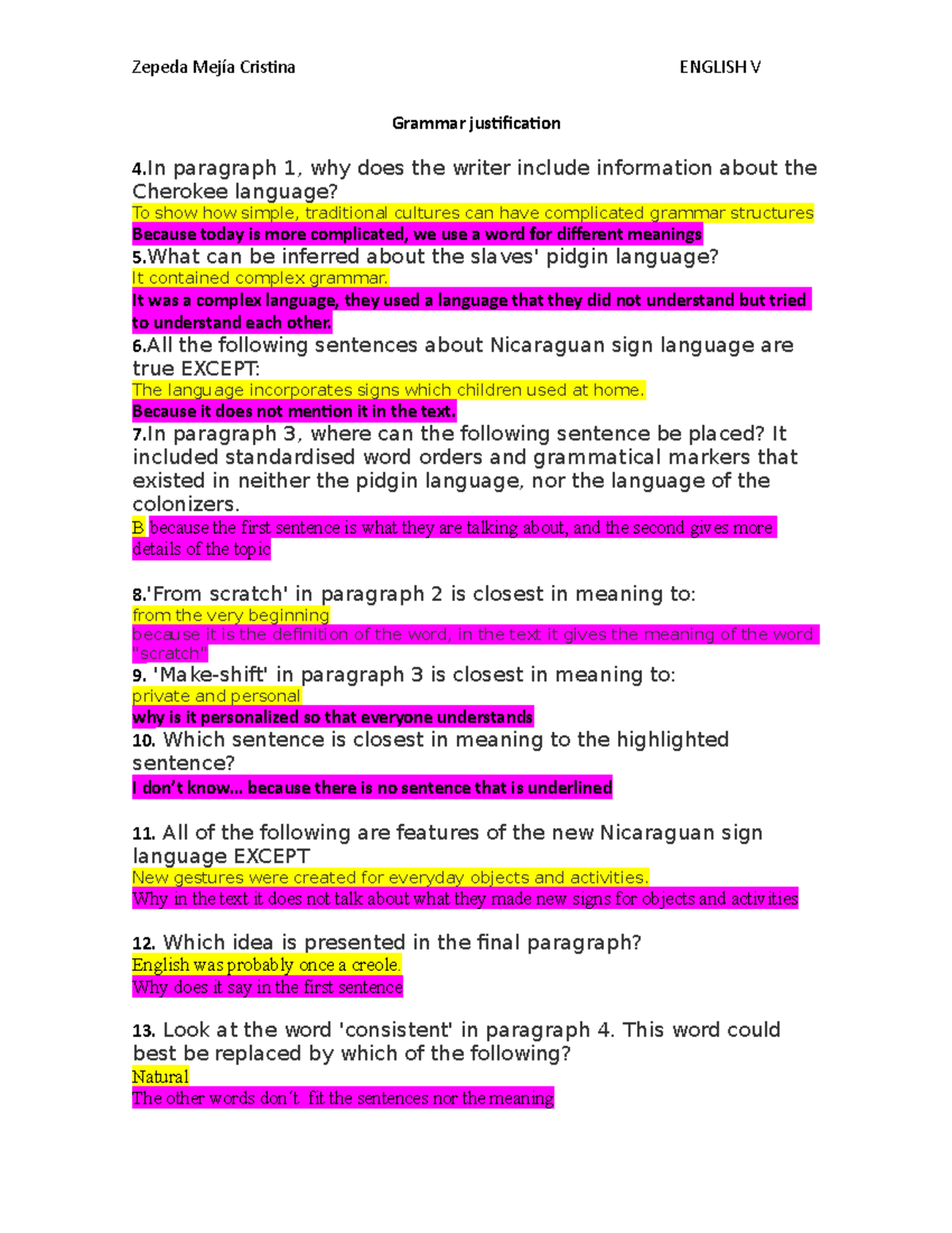 Grammar justification - In paragraph 1, why does the writer include ...