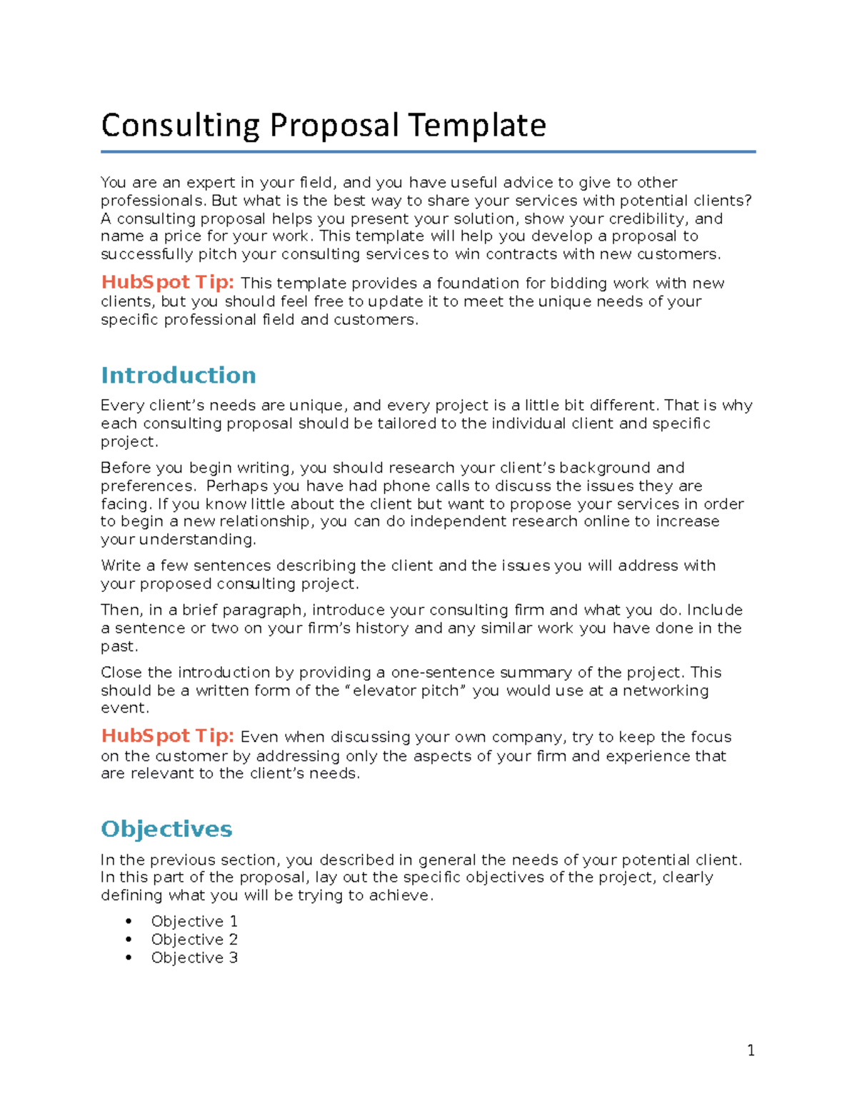 Consulting-proposal - Proposal - Consulting Proposal Template You are ...