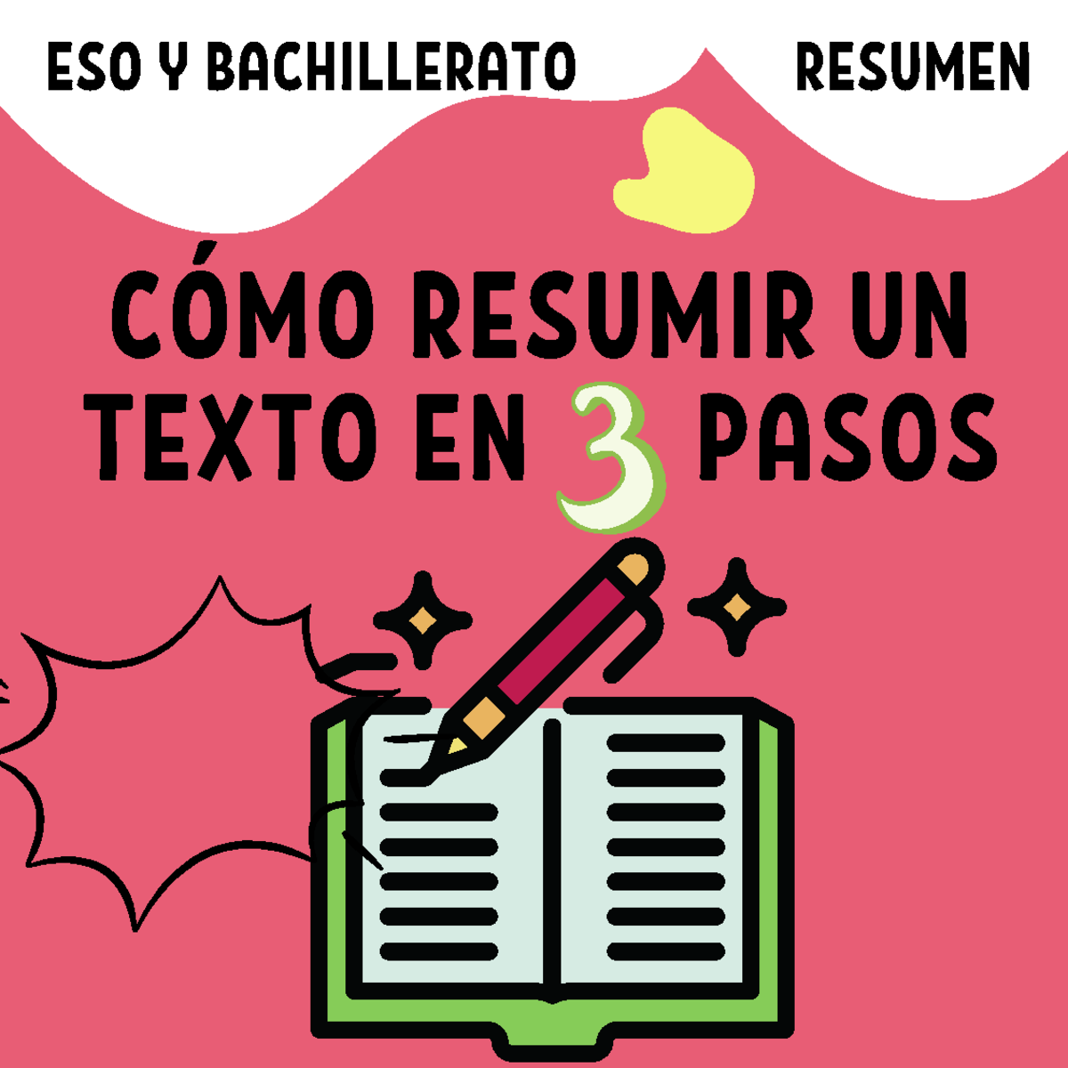 COìMO Resumir UN Texto EN TRES Pasos - CÓMO RESUMIR UN TEXTO EN PASOS ...
