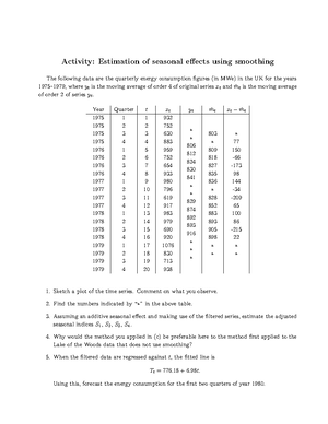 Lab3 - Stat 443 Lab 3 - STAT 443: Lab 3 2 Febuary, 2022 Question 1 (a ...