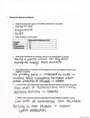 Bio week 4 - Lab Report - BIOS 252 - Studocu
