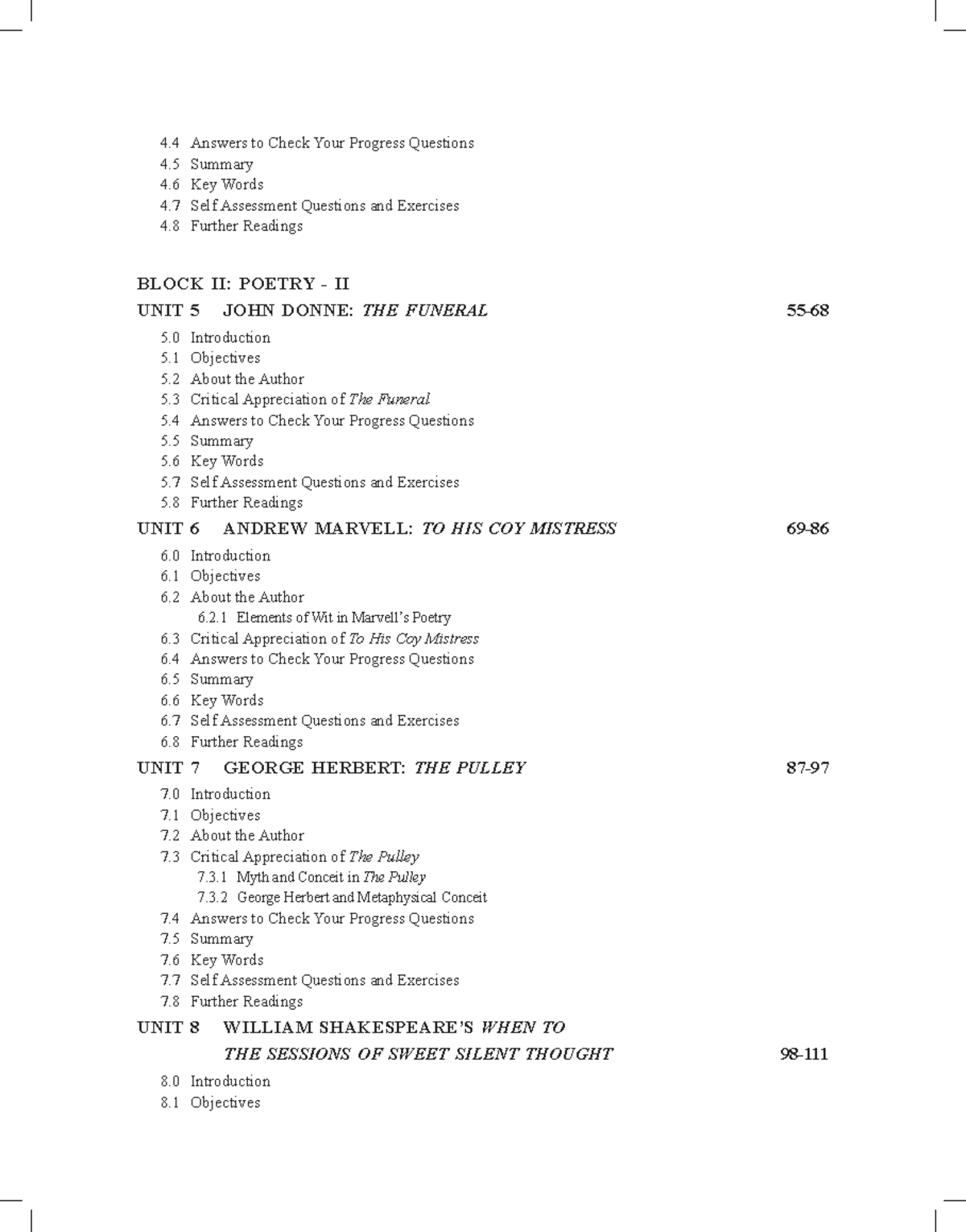 UG B.A. English sem 1-5 - Lecture notes 4 - 4 Answers to Check Your ...