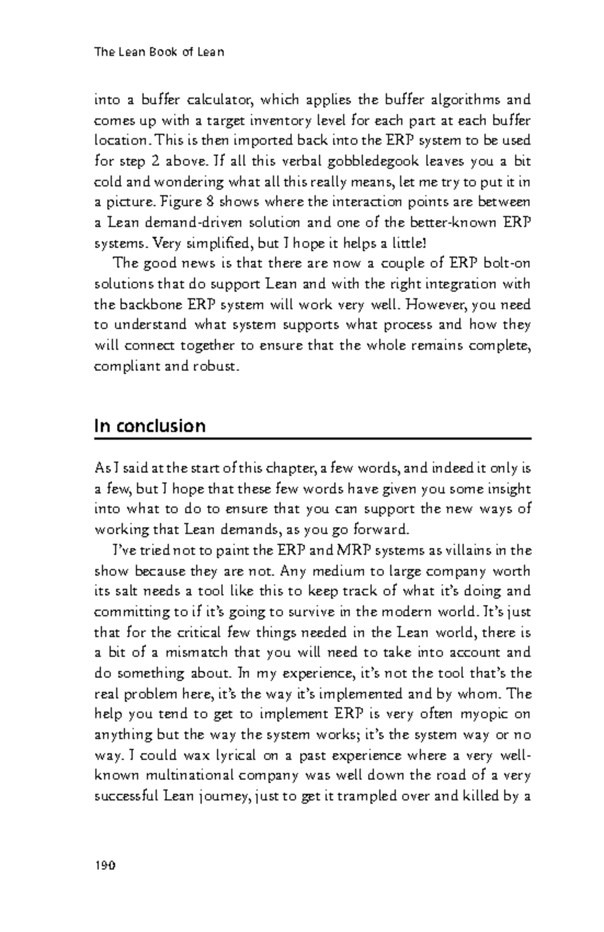 Lean Manufacturing Lec (14) - The Lean Book of Lean into a buffer ...
