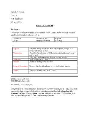 Hands On Mod6 - Hasvith Peyyavula ITD- Prof. Gail Drake 04-08- Hands On ...