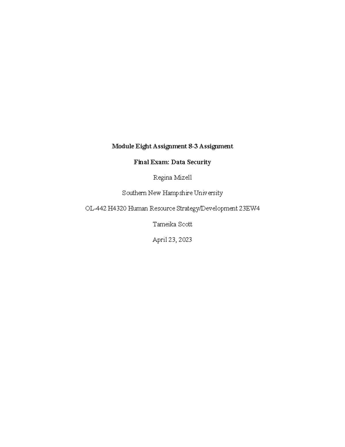 Module Eight Assignment 8 - Bring your own device (BYOD) is becoming ...