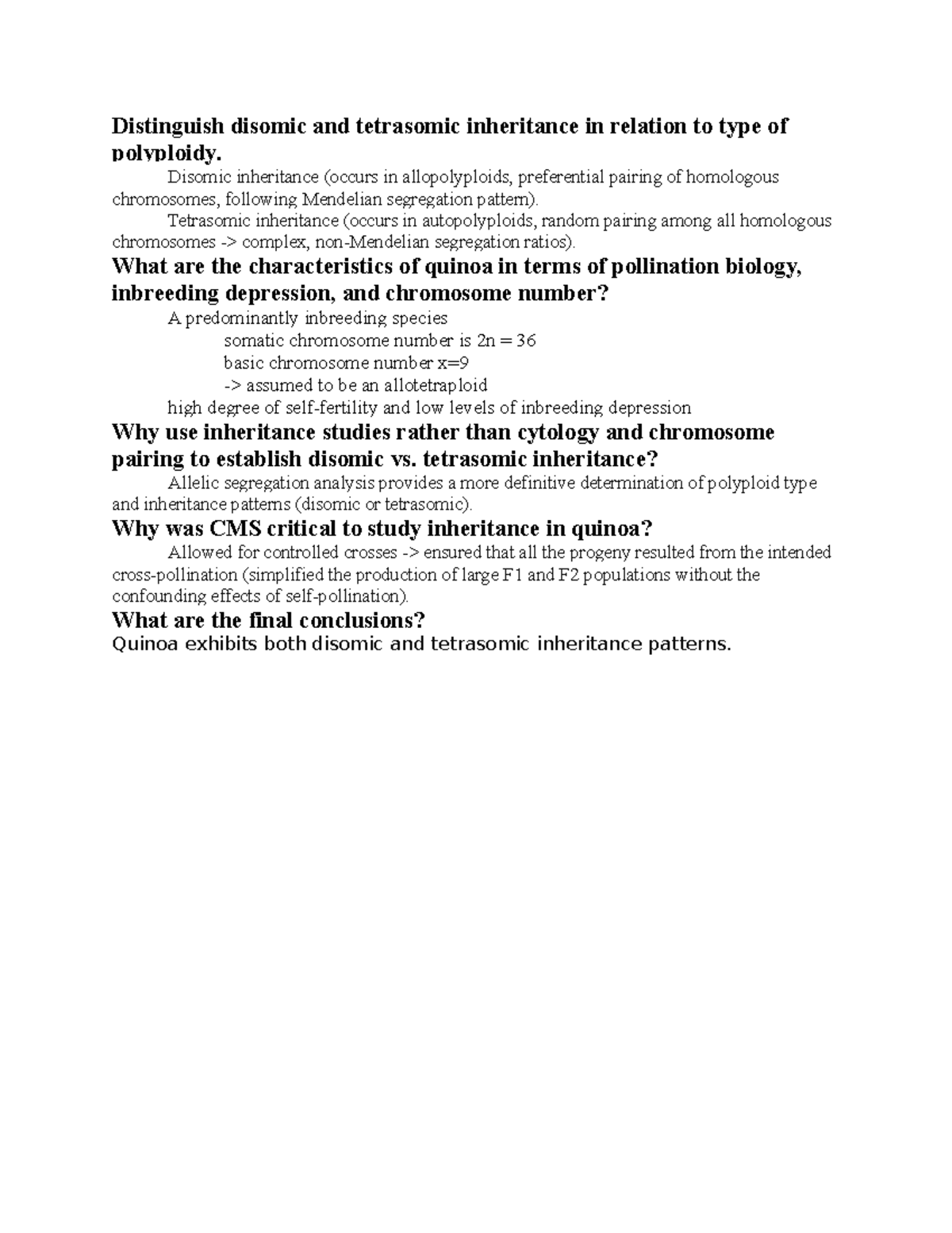 MBG3100 Lab Mar18 - Distinguish disomic and tetrasomic inheritance in ...