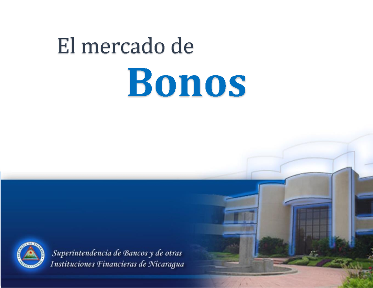 Inversionenbonos - Tipos de bonos y sus inversiones - Bonos El mercado ...