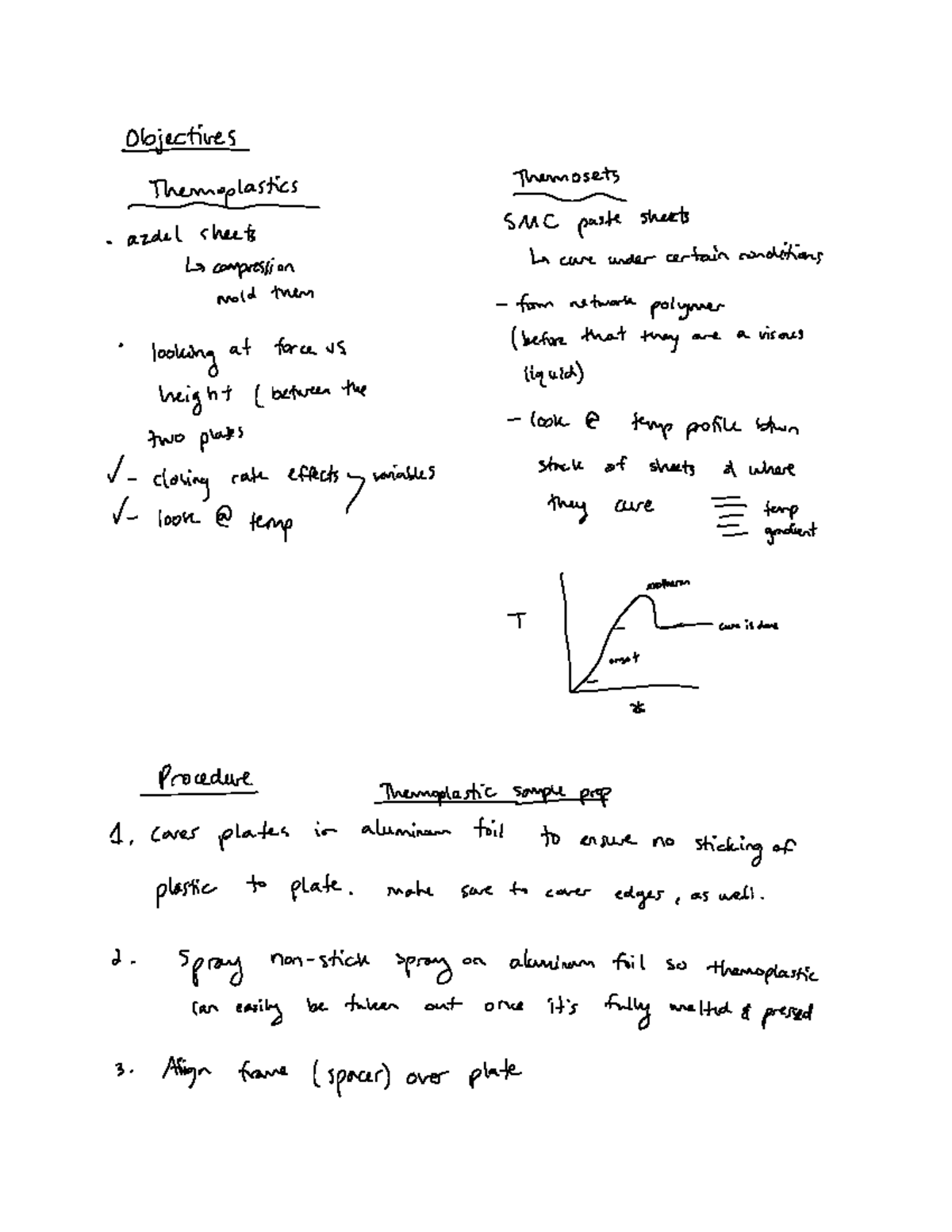 Thermosets and thermoplastics - Objectives Thermosets Thermoplastics ...