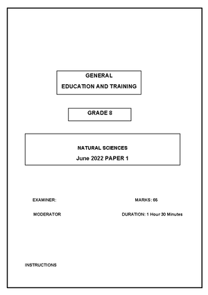 NS Gr8 Revision Guideline 2021 Energy and Change 1628013878 - Natural ...