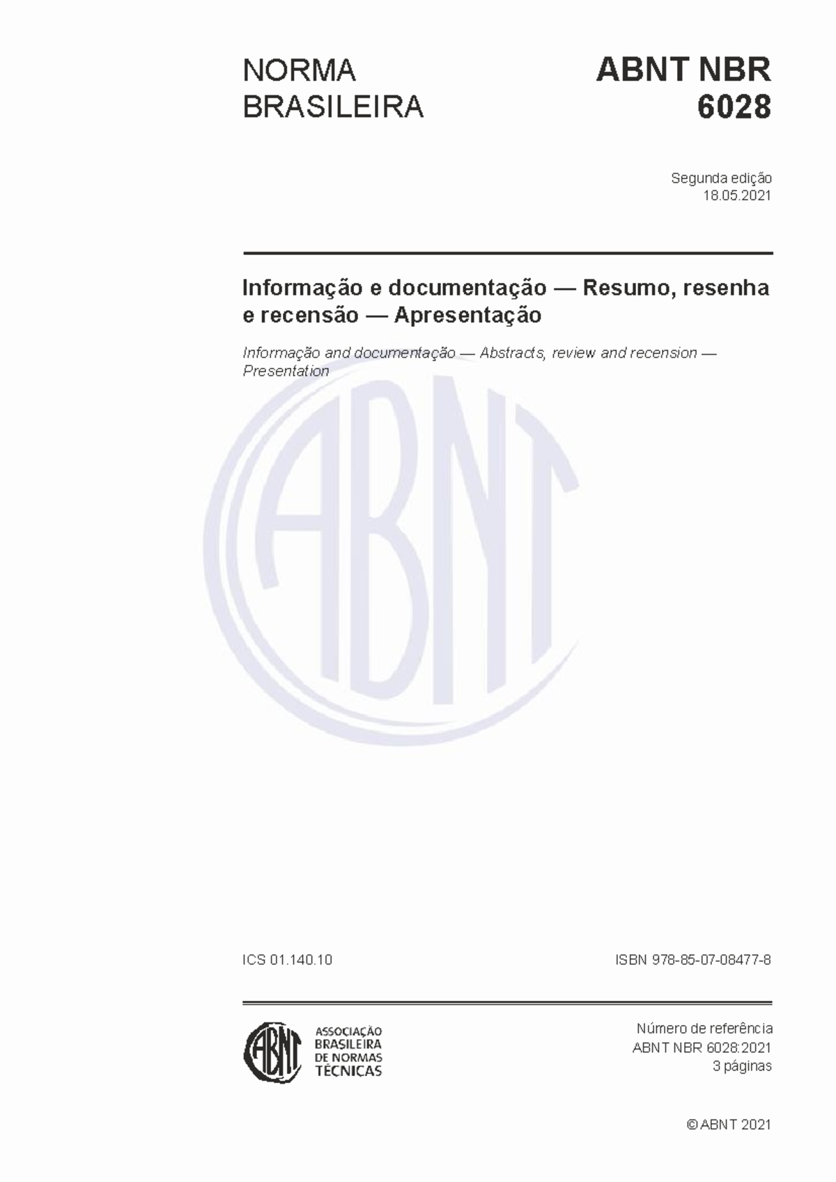 ABNT NBR-6028-2021 - ABNT_NBR-6028-2021.pdf - NORMA BRASILEIRA ABNT NBR ...