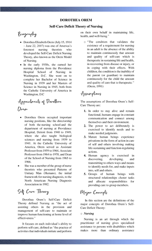 Nursing Theorists (locsin agravante laurente kuan) - ROZZANO C. LOCSIN ...