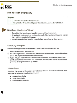 Calculus 30 area between two curves - Calculus 30 I Unit 9 I Lesson 3 Unit 9 Less on 3 Area Be t ...