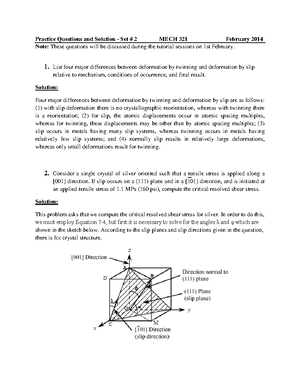 Practice Problem 3 Solution - Problem # 1: In an aligned and continuous glass fiber-reinforced ...