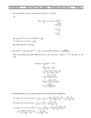 Duality Concepts: Example 1 - Understanding Key Principles - MATH2161 ...