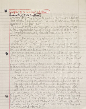 Human Sexuality Chapter 14 Notes - Chapter 14: Sexual Function ...