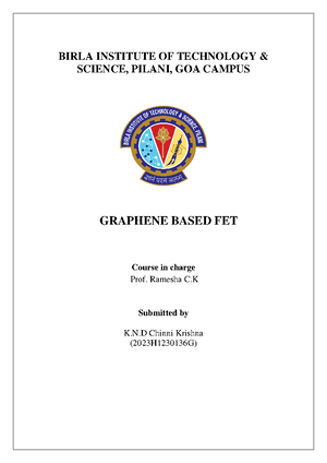 Lab Assignment - aaa - BITS Pilani, WILP Program Lab Assignment for PMMD course (dated 26/Oct ...