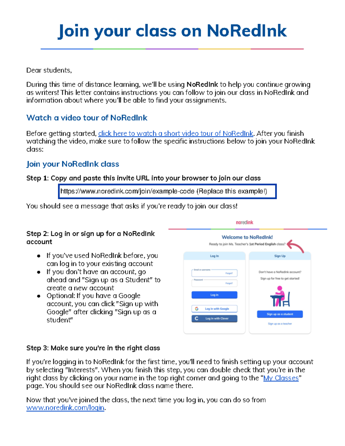No Red Ink- An English Resource for Students and Teachers Alike - Join ...