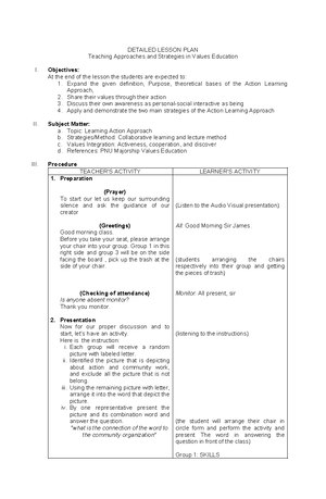 5ES Detailed Lesson PLAN IN MATH - 5ES DETAILED LESSON PLAN IN GRADE 2 ...