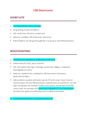 Naloxone - ati drug cards for various medications - ACTIVE LEARNING ...