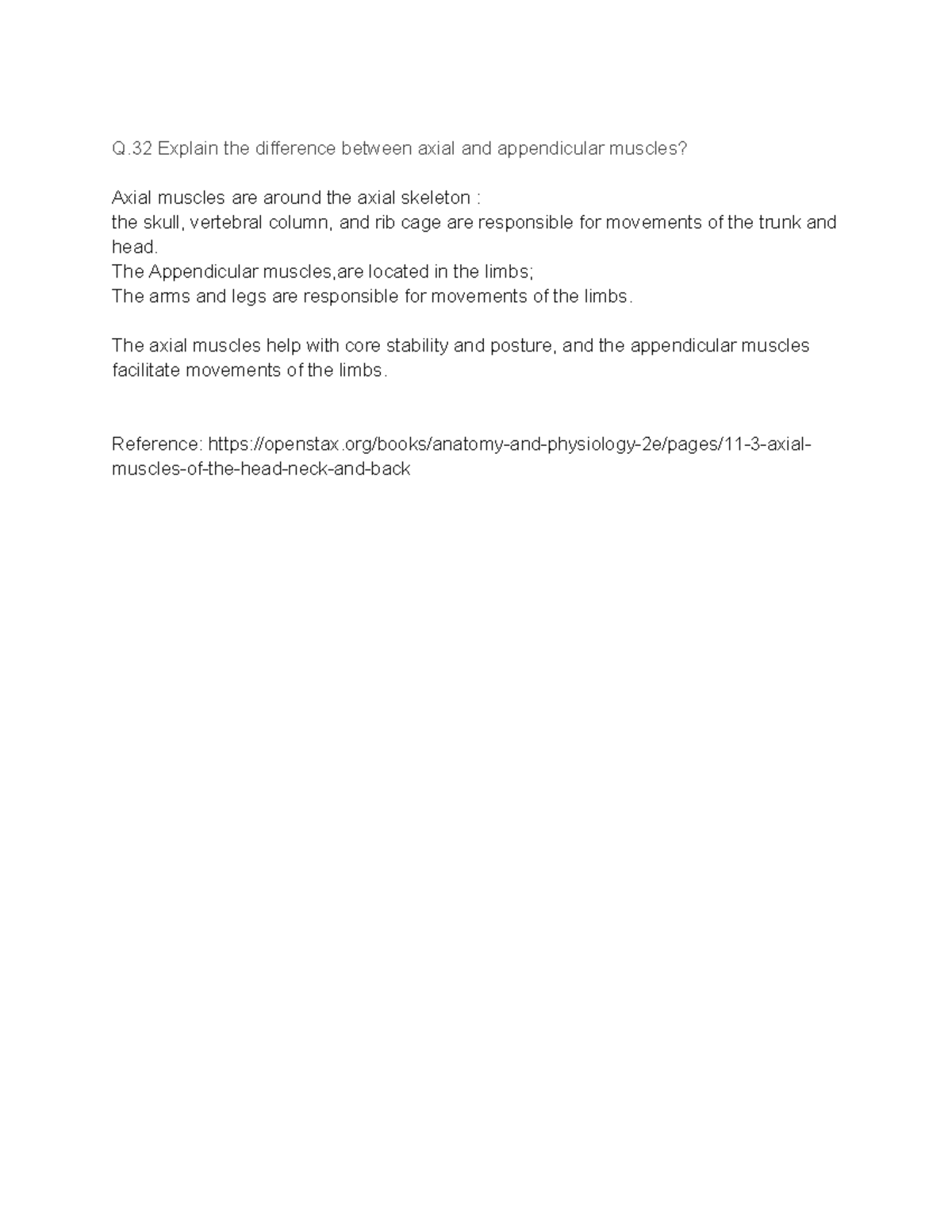 Case 11 - Case studies - Q Explain the difference between axial and ...