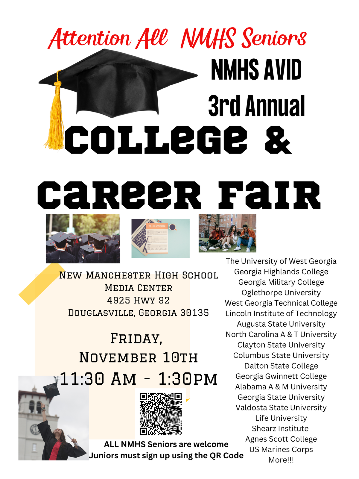 Pdf - Updated 2023 NMHS AVID College Fair (1) - College & Career Fair ...