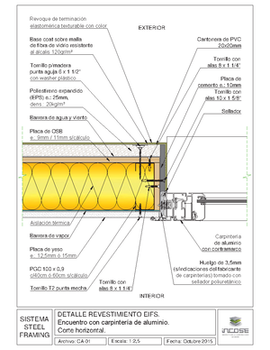 Corte Integral Cubierta Inclinada - Chapa ondulada galvanizada ...