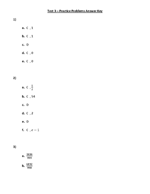 Test 1 review - practice - Math 1620, Calculus II Test 1 - Practice ...