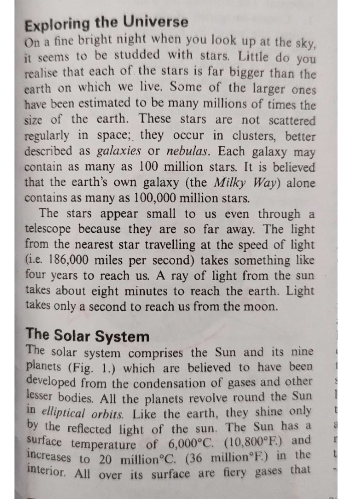 1 - exploring the universe,solar system,shape of earth,time zone etc ...