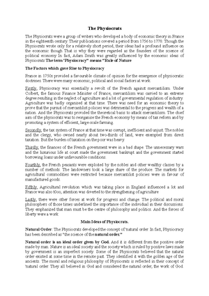 Mercantilism - Mercantilism The economic ideas and policies which were ...