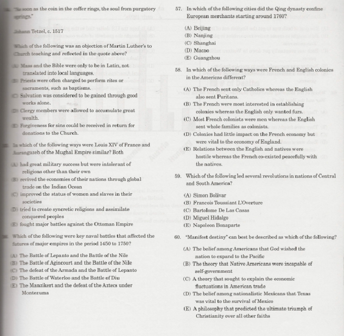 World History Exam 9 - Final Exam Part 9 - Hstr112A - Studocu