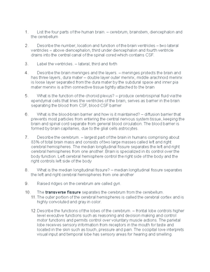 Portage learning anatomy and physiology 1 module 5 lab exam - BIOD 151 ...