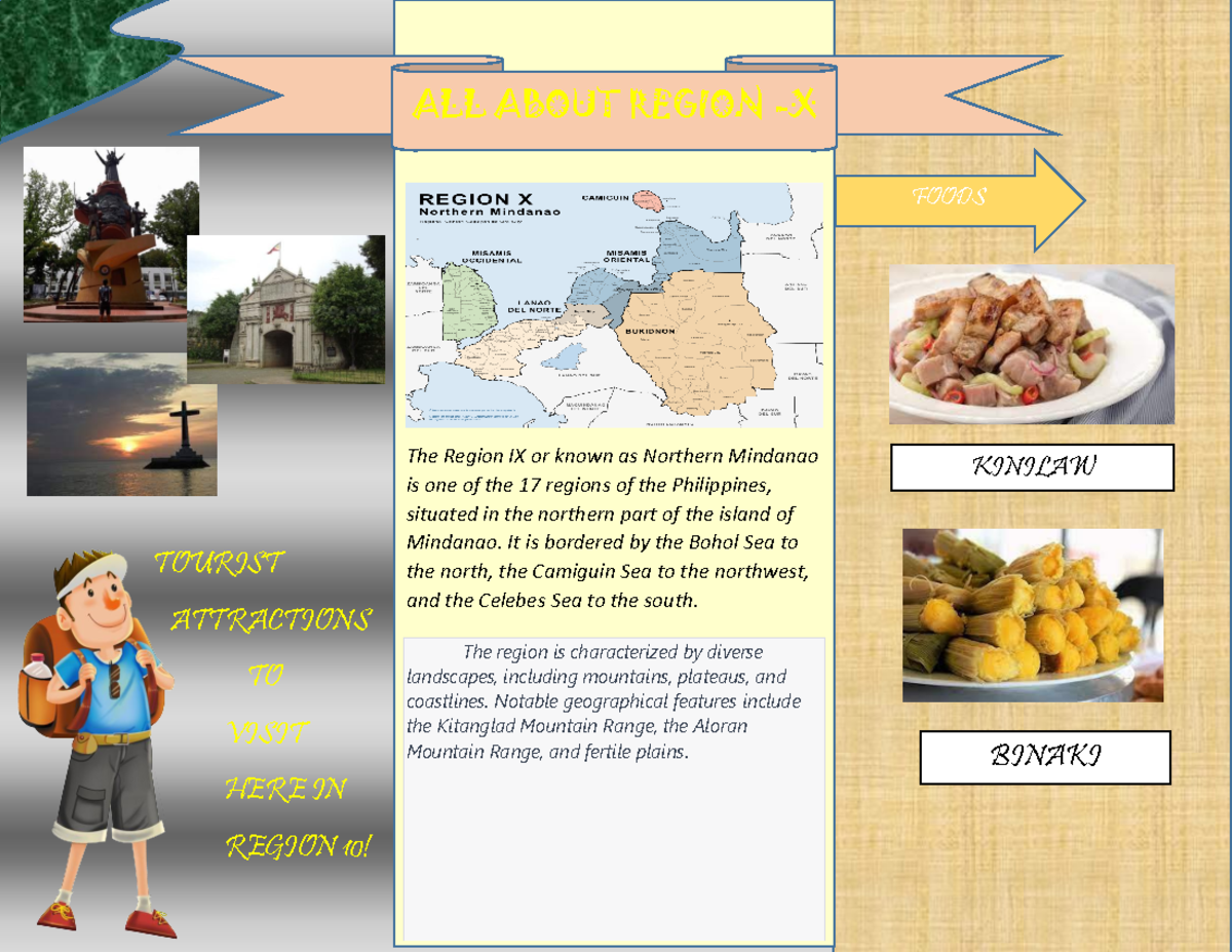 Brochure - THE FUN IS HERE @ REGION 10!! R TOURIST ATTRACTIONS TO VISIT ...