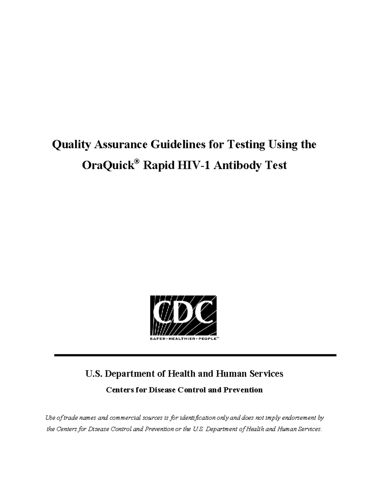 C Guidlines Ora Qk - Pasknened - Quality Assurance Guidelines for ...