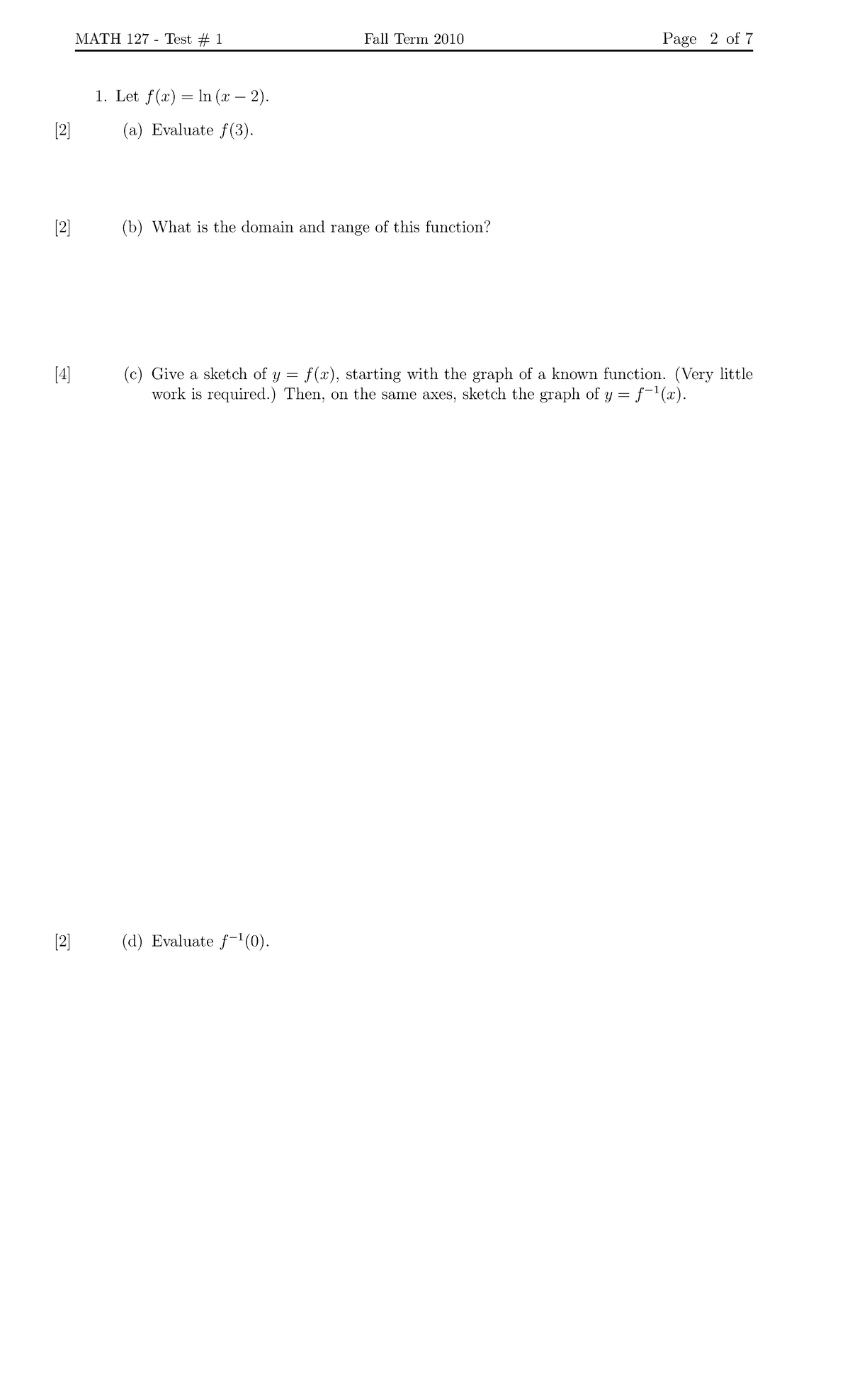 midterm-2010-questions-and-answers-math-127-test-1-fall-term