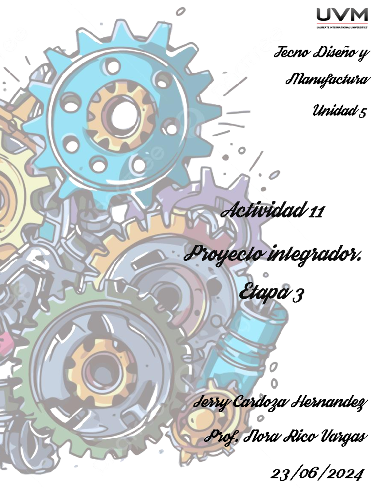 A#11 Tecno Diseñ JCH - Tarea - A partir de la revisión de los materiales sugeridos y actividades ...