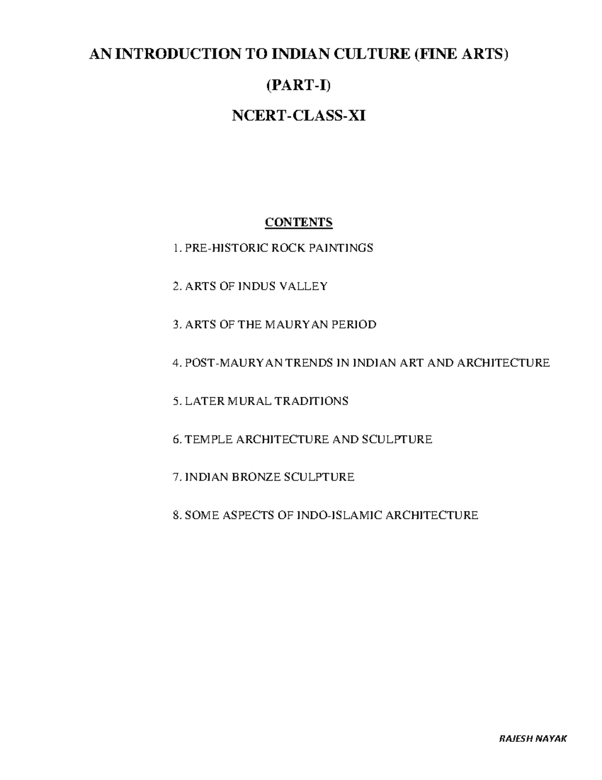 Ncert notes - It is a great summary for anyone who needs it. Just the ...