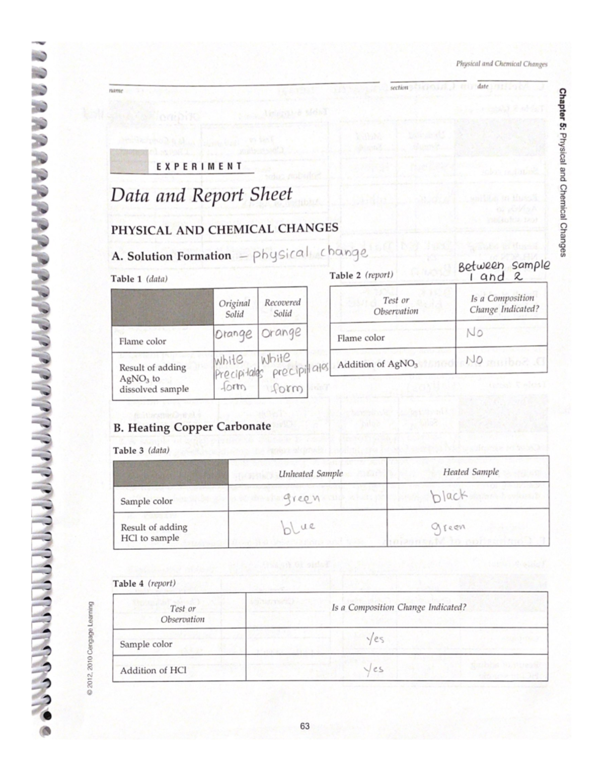 Data and Report Sheet - MTH 229 - Studocu