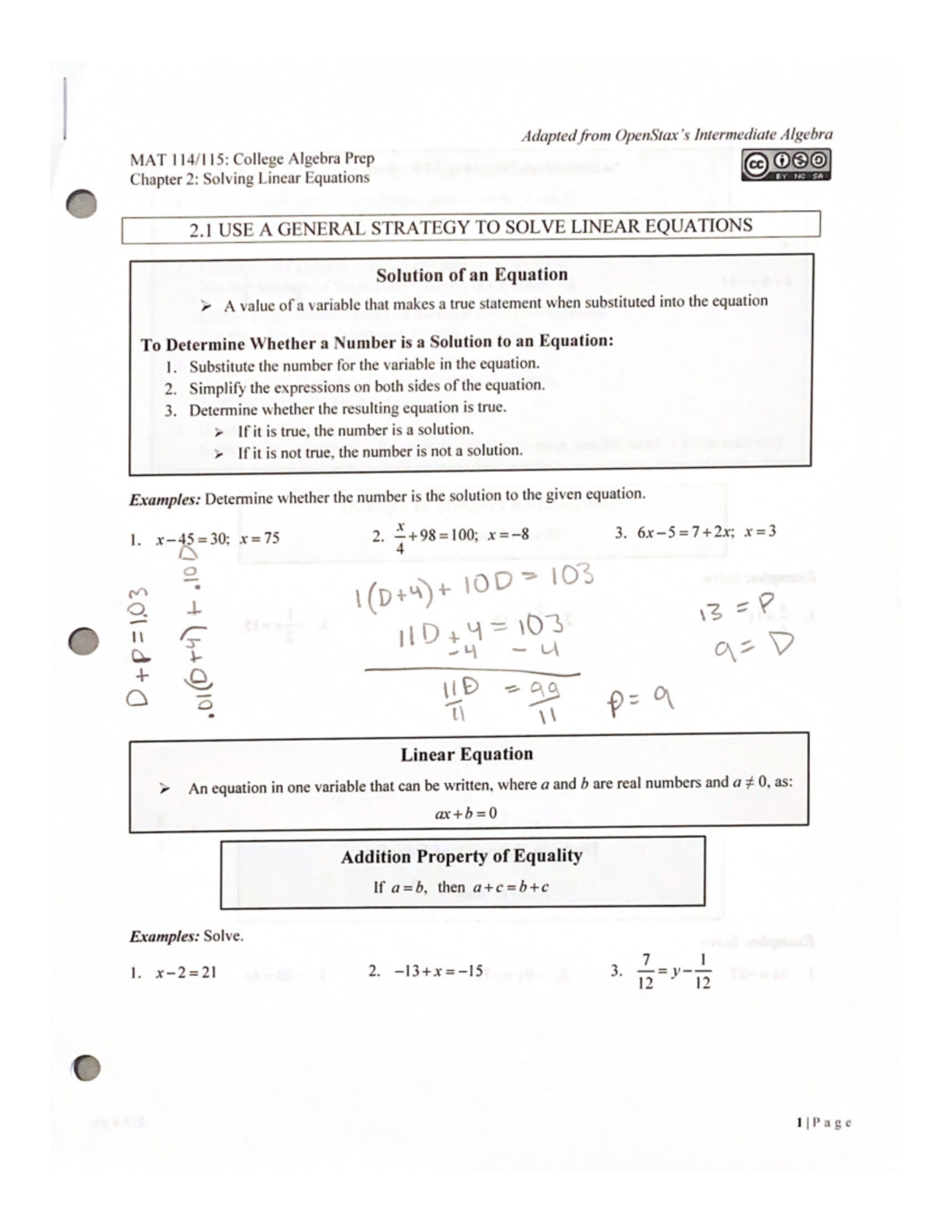 MAT 115 (Sections 2.1 - 2 - MAT 115 - Studocu