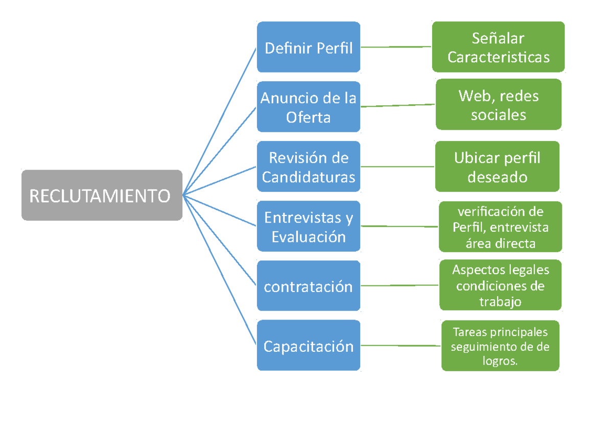 Redacción II - TAREA SEMANA 02 - RECLUTAMIENTO Definir Perfil Señalar ...