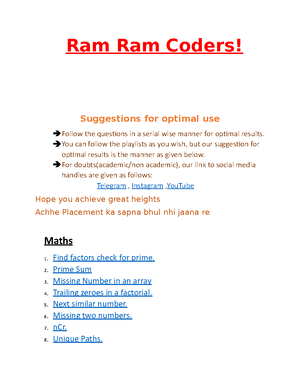 Program - SY BCS Data Structure - I Solved Practical Slips /SLIP 1********/ Q1 .Implement a list ...